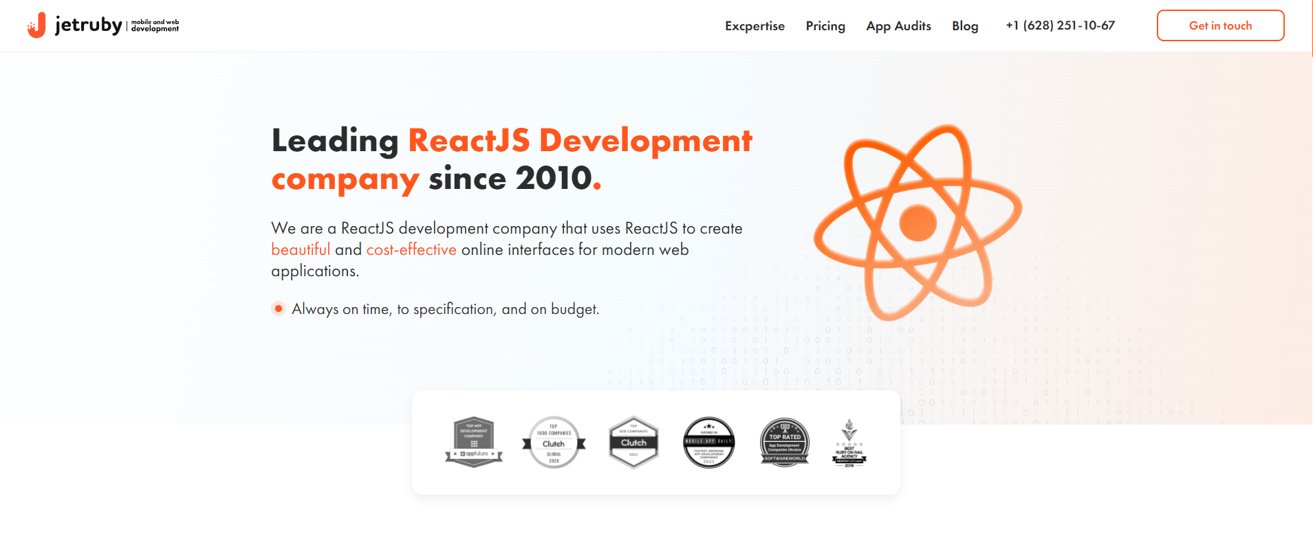 #1 Web and App React JS Development Company | JetRuby