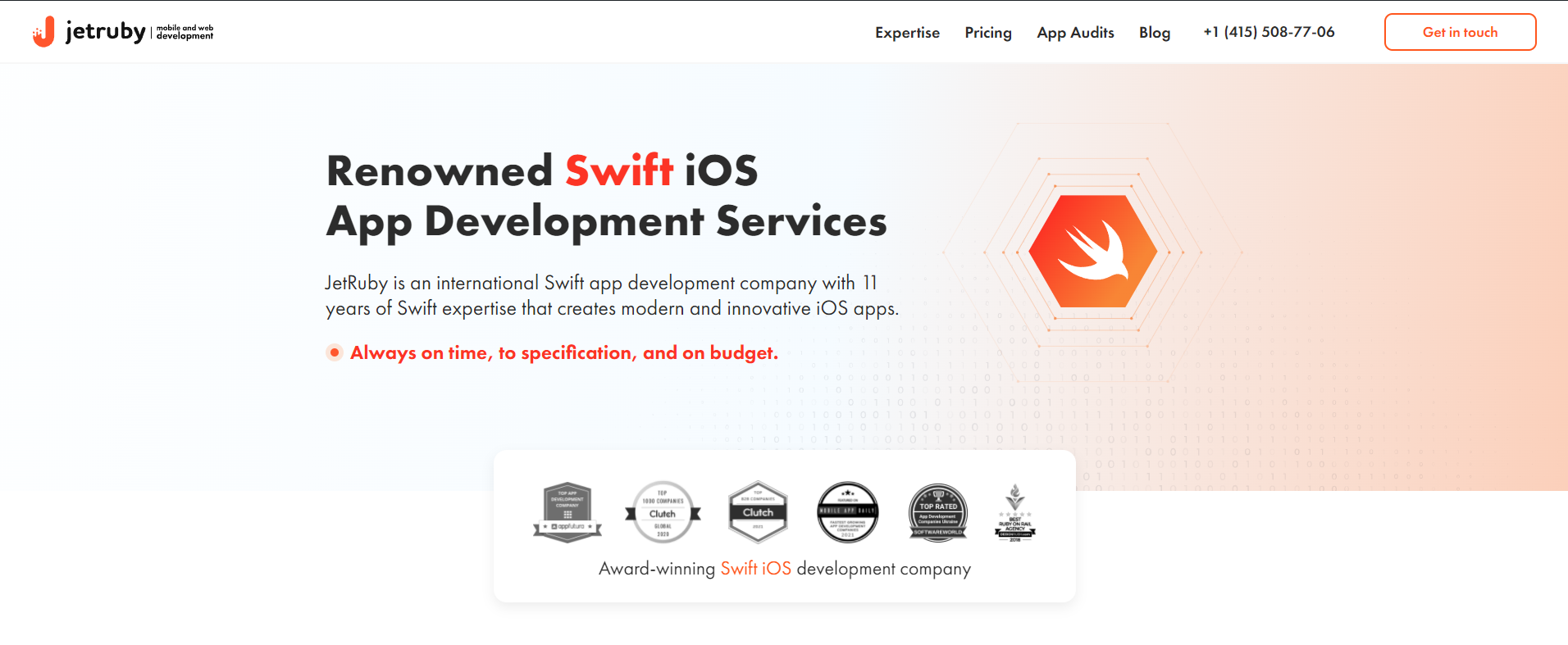Top Swift App Development Company | JetRuby