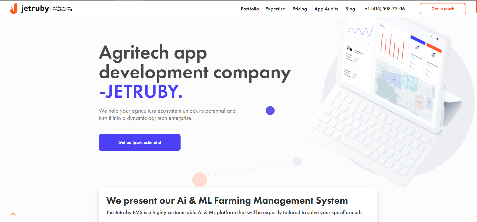 Innovative Agritech App development company | JetRuby Agency