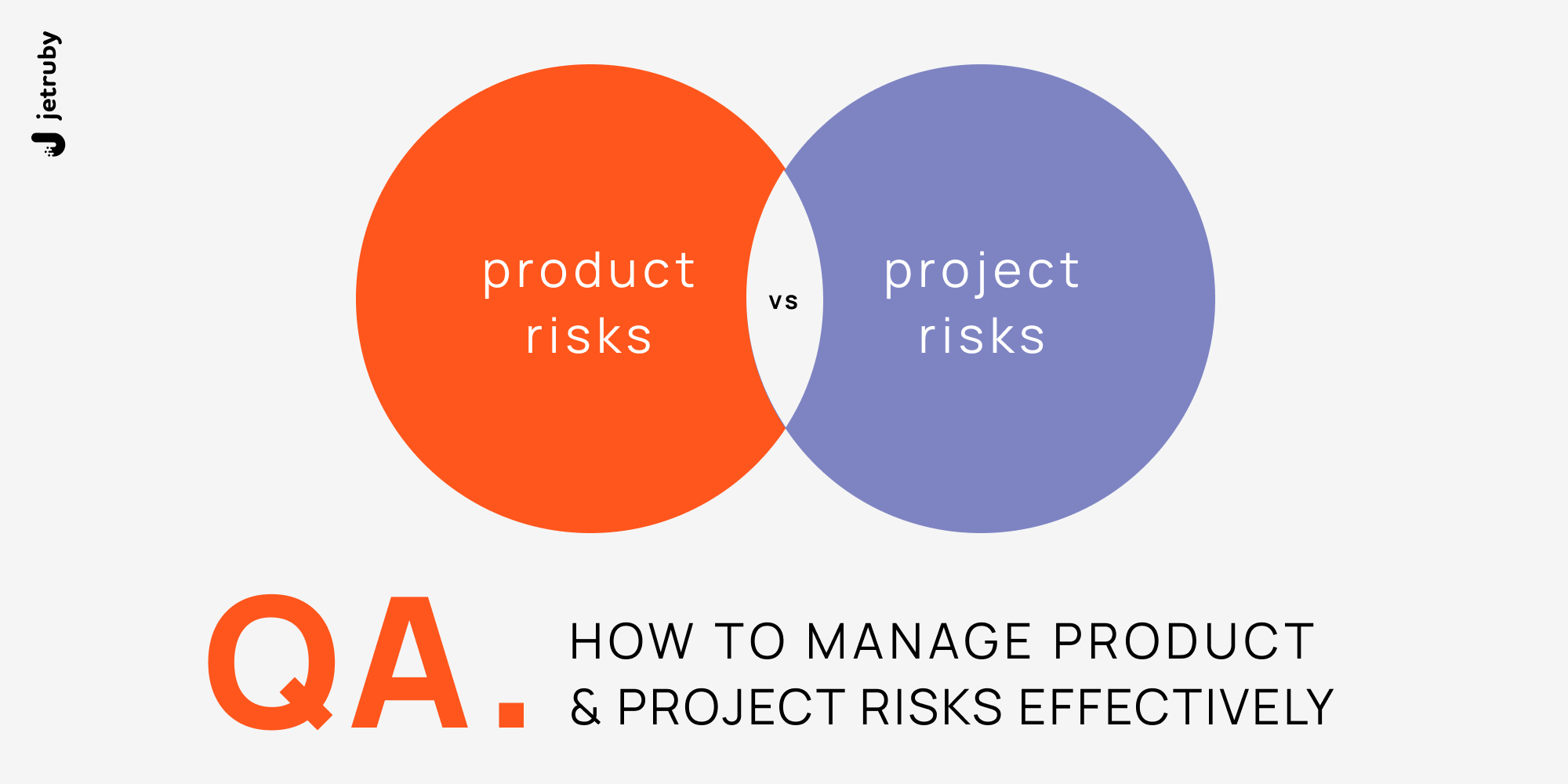 QA. How to manage product & project risks effectively | Jetruby