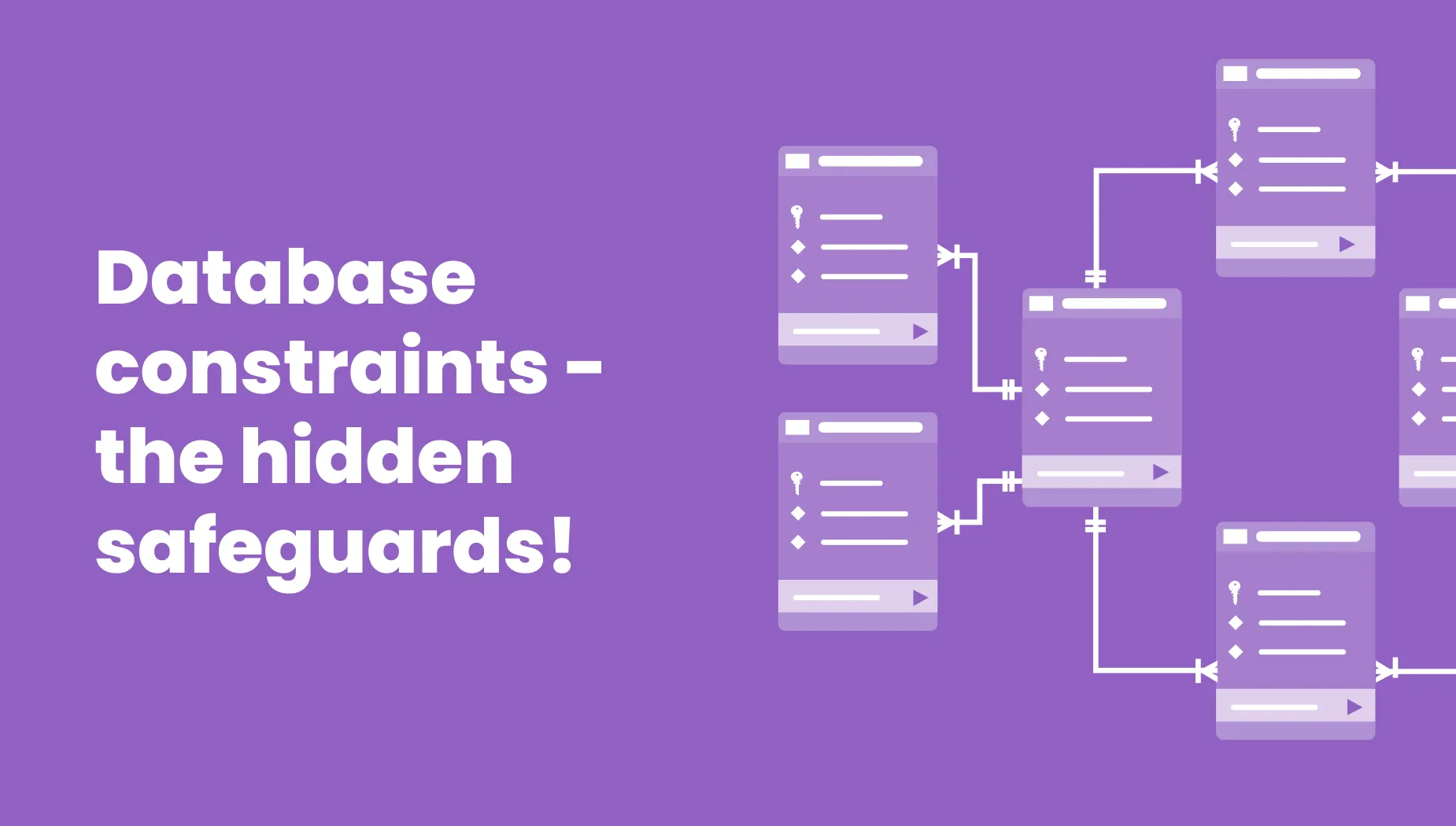 Battle data corruption with Database constraints - the hidden ...