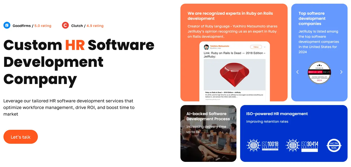 Human Resources Software Development Company | HR Tech Software