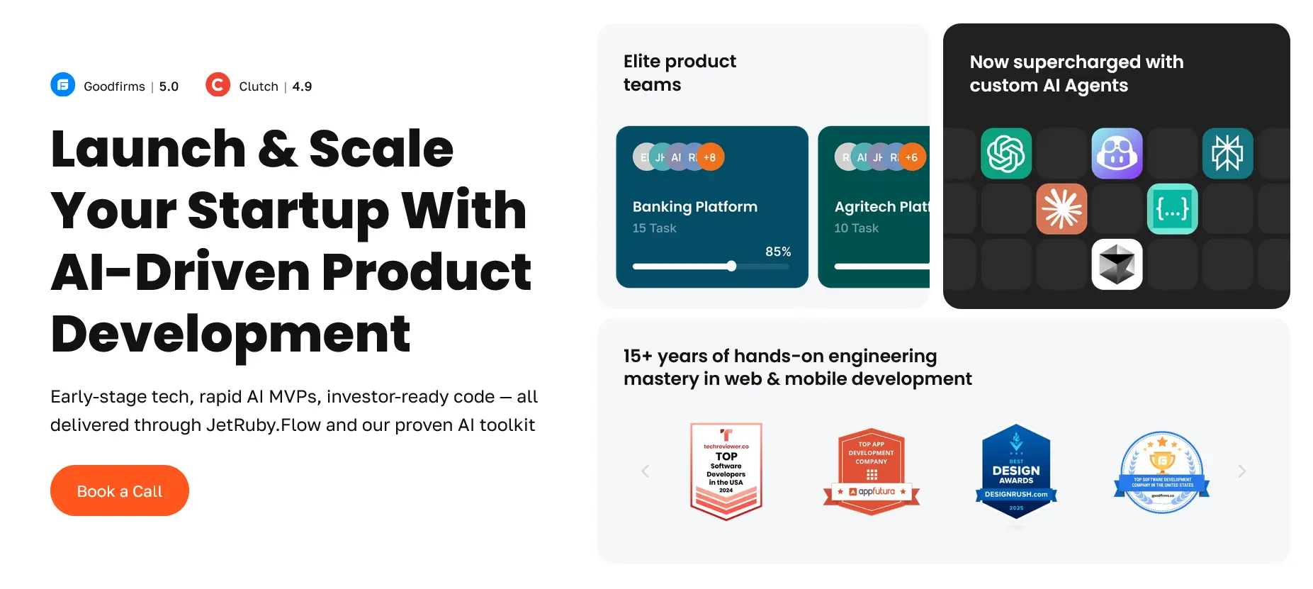 Startup MVP Development & AI Product Acceleration | JetRuby